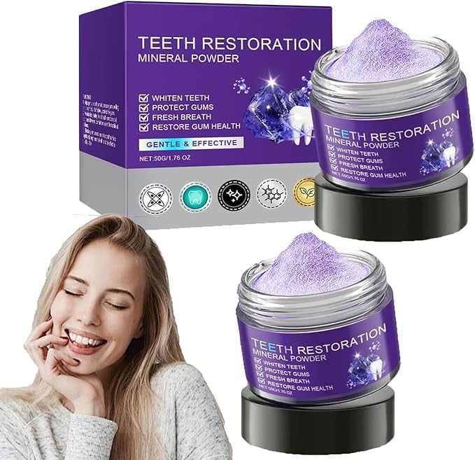 Remineralizing & Whitening Tooth Powder, Strengthen, Protect, and ...