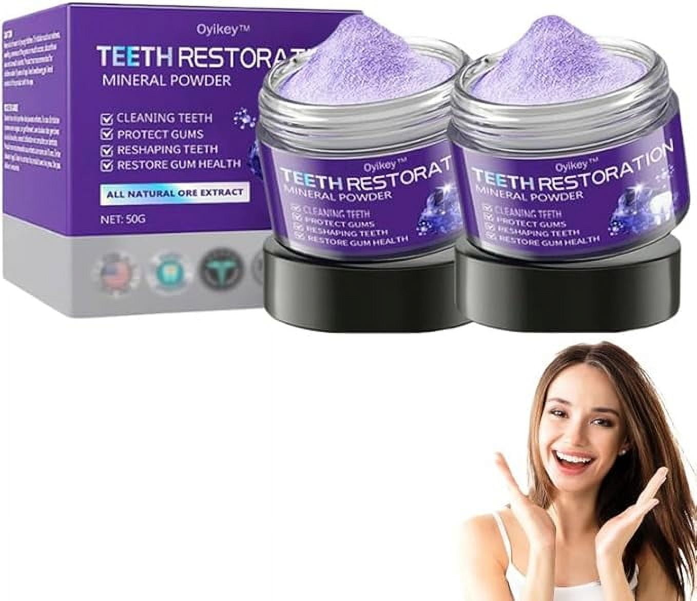 Remineralizing & Whitening Tooth Powder, Strengthen, Protect, and ...