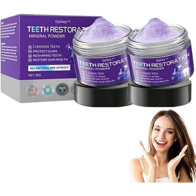 Remineralizing & Whitening Tooth Powder, Strengthen, Protect, and ...