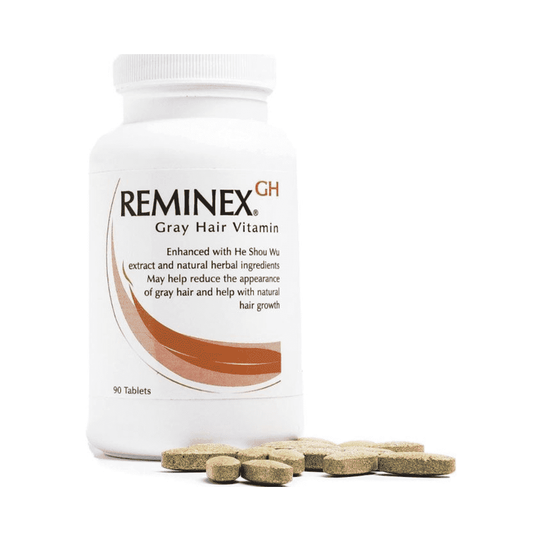 Reminex GH Anti Gray Hair Vitamins - 90 Supplements Hair Supplement ...