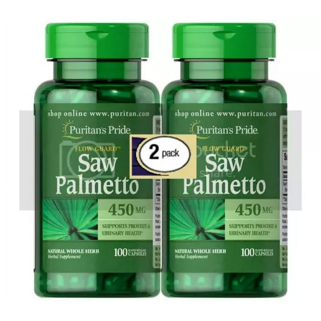 Remingo 2 Pack Saw Palmetto 200 Caps (2x100) Prostate and Urinary Track ...