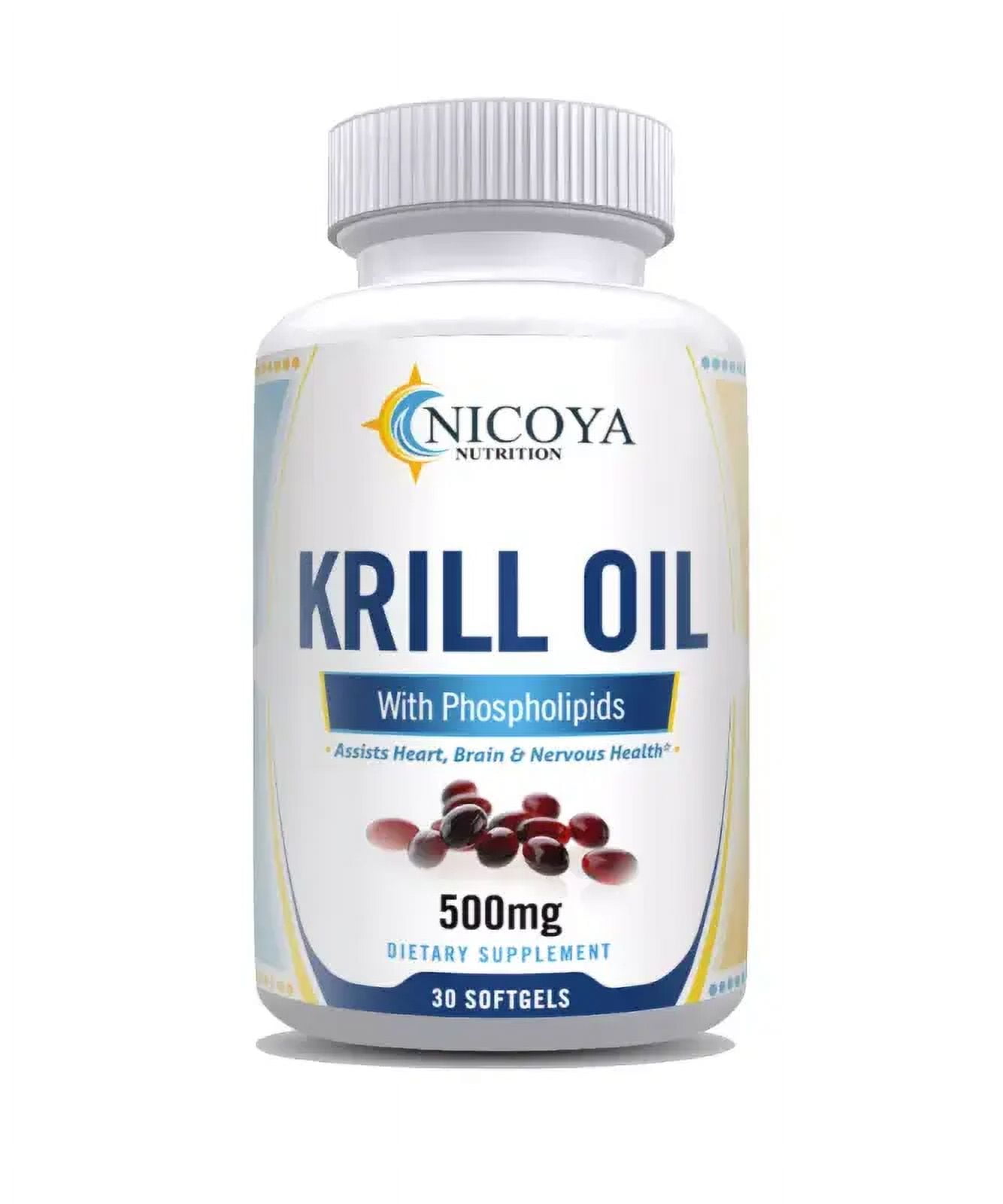 Remingo Antarctic Krill Oil 500 mg, 30 Softgels | Omega-3 EPA, DHA ...