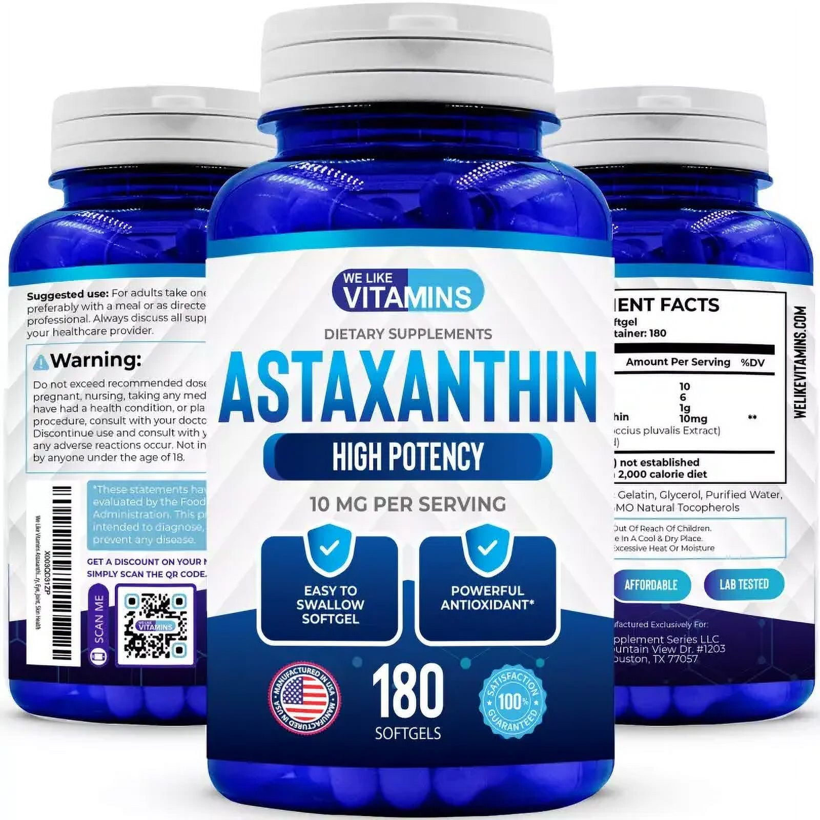 Remingo Astaxanthin New 10mg Softgel - 180 Capsules - Best Value We ...