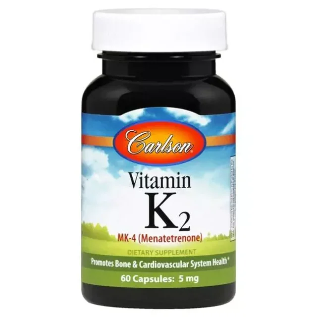 Remingo Carlson Vitamin K2 - Mk-4 (Menatetrenone) 5 mg 60 Caps ...