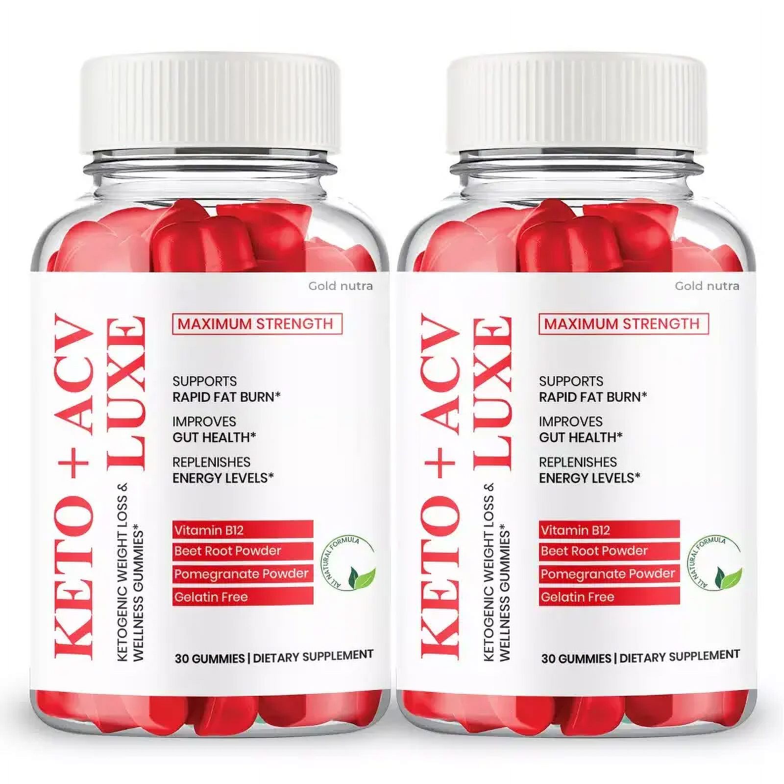 Remingo Luxe Keto ACV Gummies, Original Powerful Formula, Maximum ...