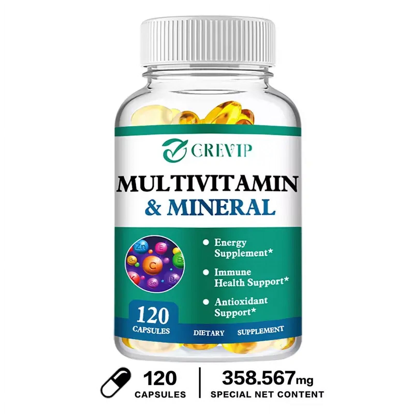 Remingo Multivitamin & Mineral - Energy & Immunity Booster, Highest ...