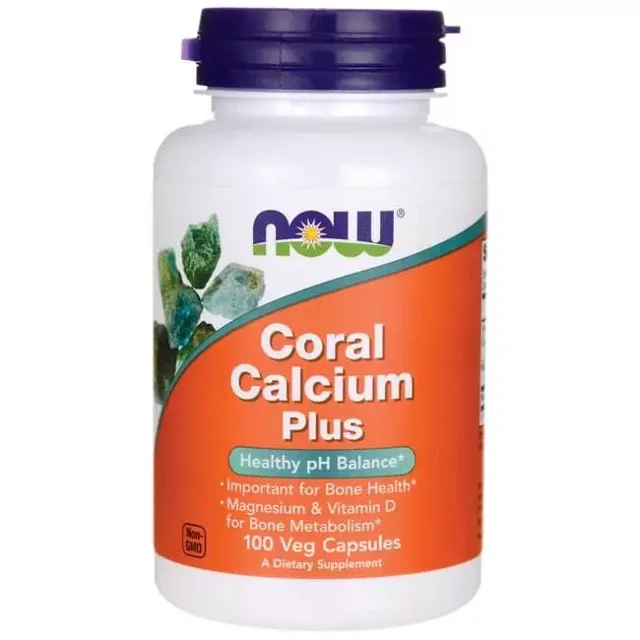 Remingo NOW Foods Coral Calcium Plus 100 Veg Caps - Walmart.com