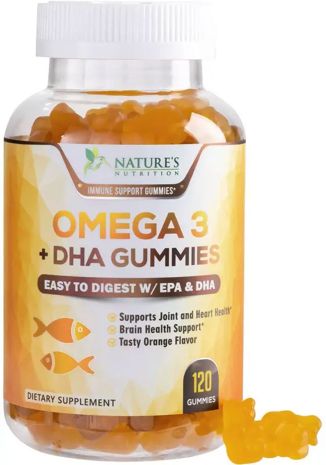 Remingo Omega 3 Fish Oil Gummies Extra Strength DHA & EPA Supports ...