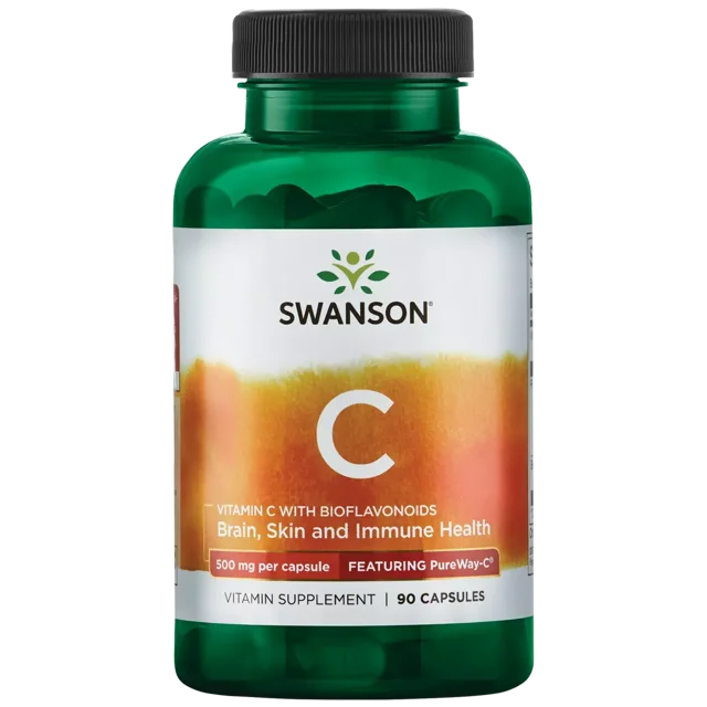 Remingo Swanson Vitamin C with Bioflavonoids - Featuring Pureway-C 500 mg 90 Capsules # Catalogs ...