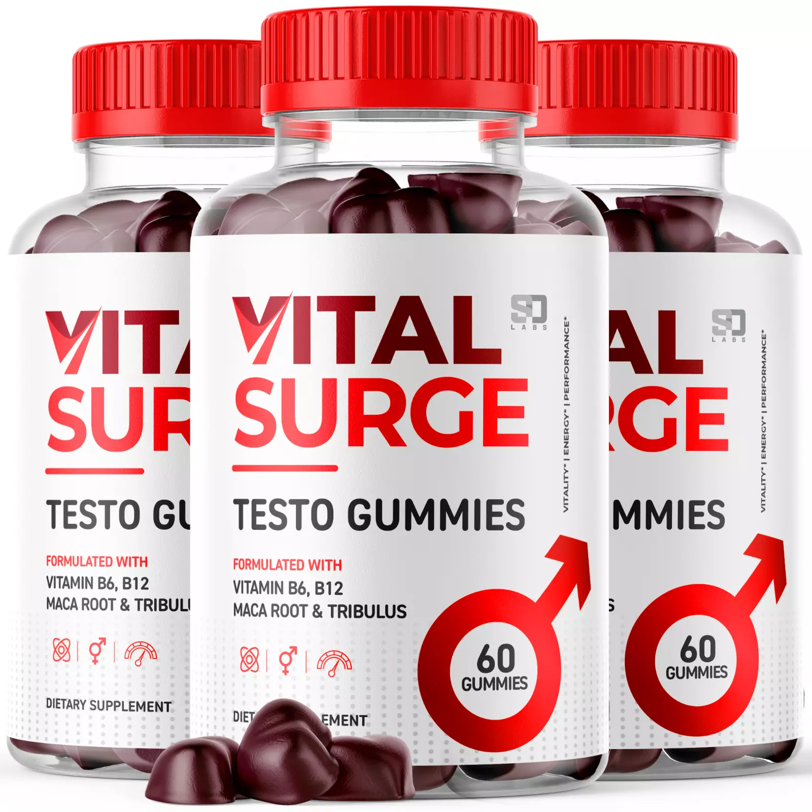 Remingo Vital Surge Male Gummies, Vital Surge Testo Support Gummys ...