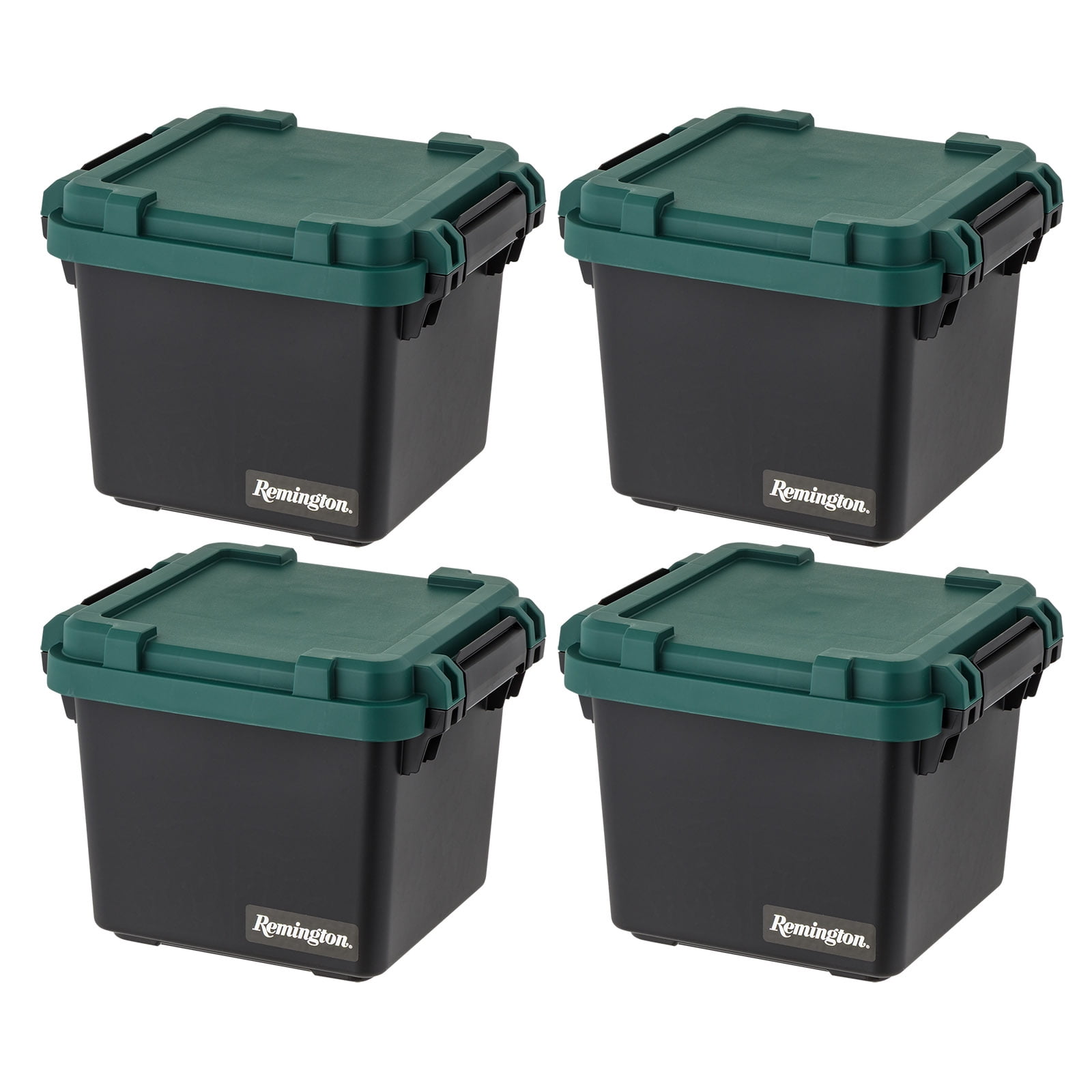 Remington 30 Qt Heavy Duty Trail Box, Stackable Storage Bin with ...