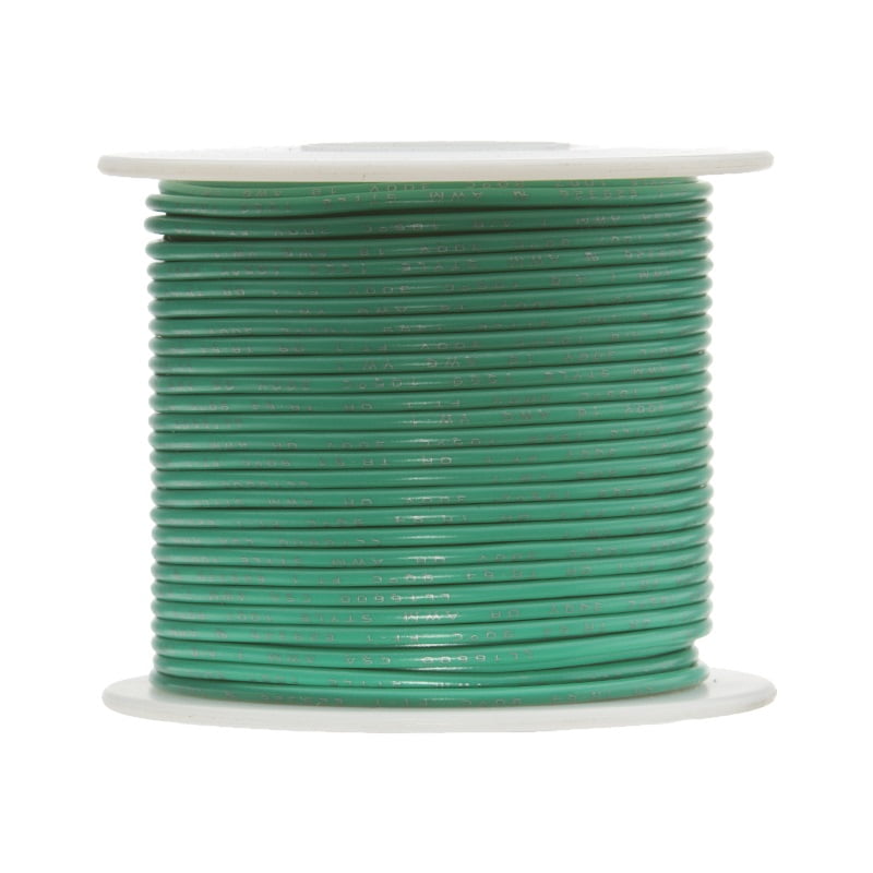 Remington Industries 16 AWG Solid Hook-Up Wire, UL1007 300V, 100 ft ...