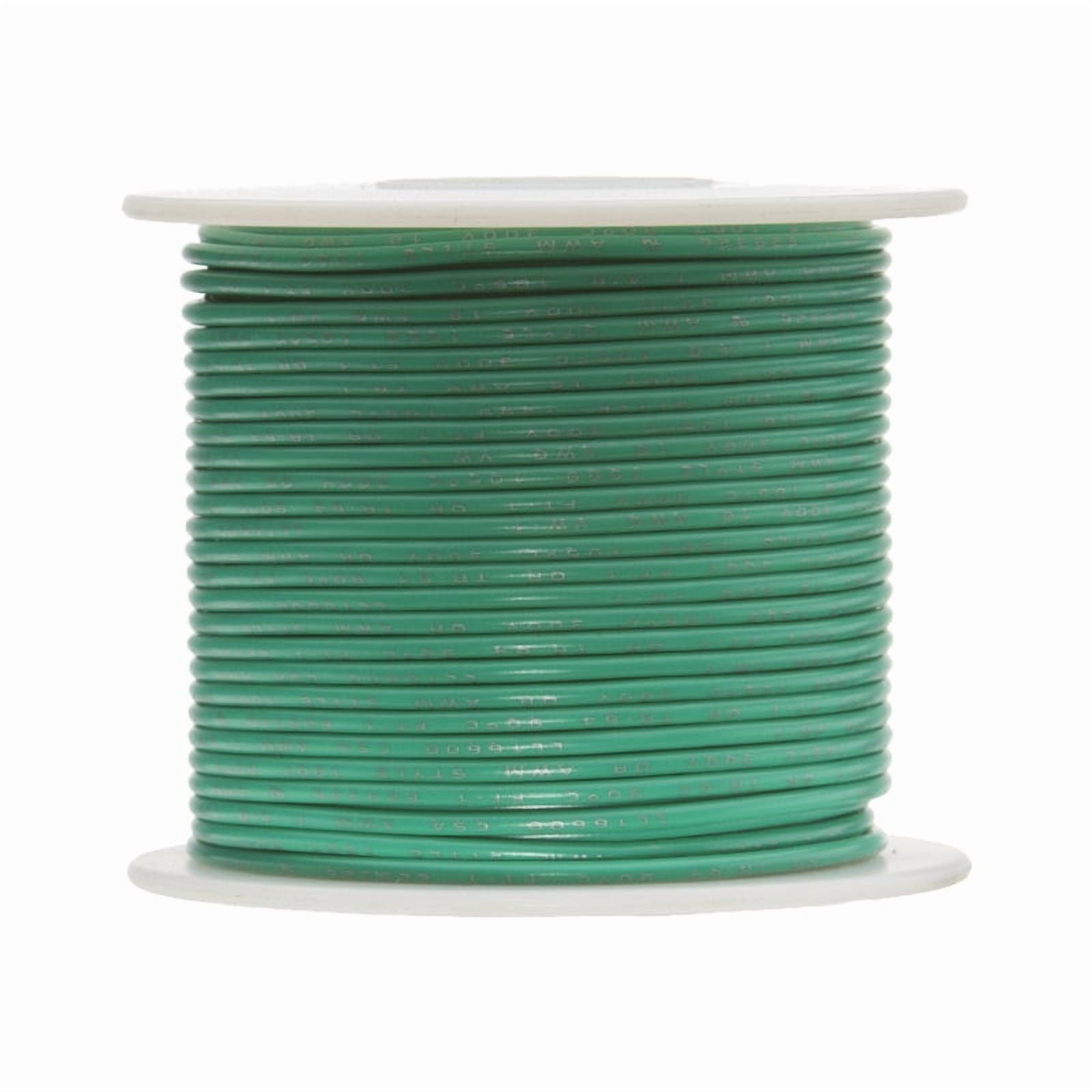 Remington Industries 18 AWG Solid Hook-Up Wire, UL1007 300V, 100 ft ...
