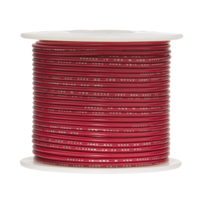 Remington Industries 22 AWG Stranded Hook-Up Wire, UL1007 300V, 500 ft ...