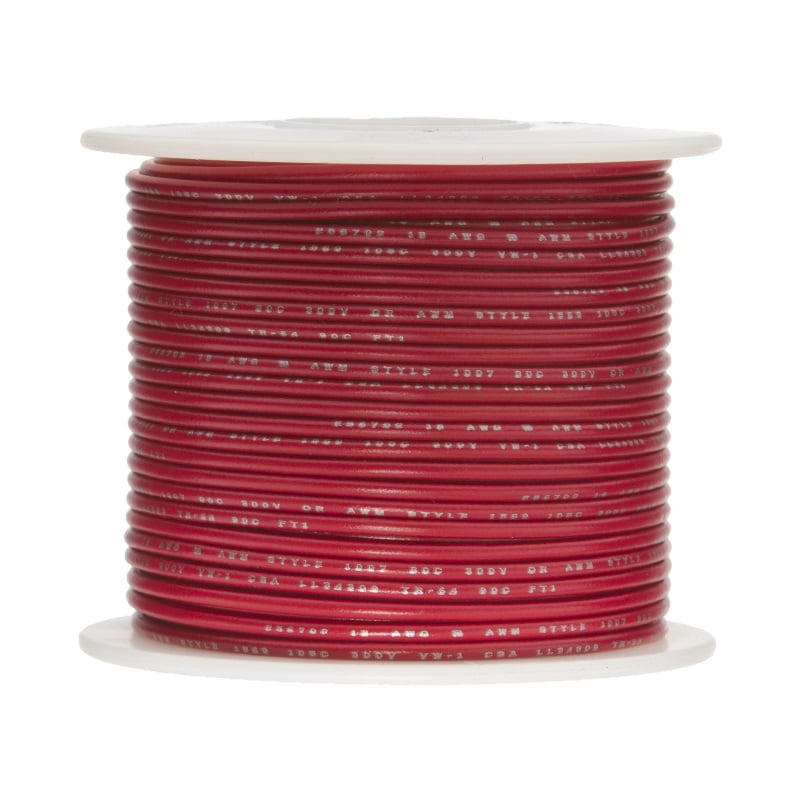 Remington Industries 24 AWG Stranded Hook-Up Wire, UL1007 300V, 500 ft ...