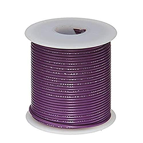 Remington Industries 26UL1007SLDVIO 26 AWG Gauge Solid Hook Up Wire ...