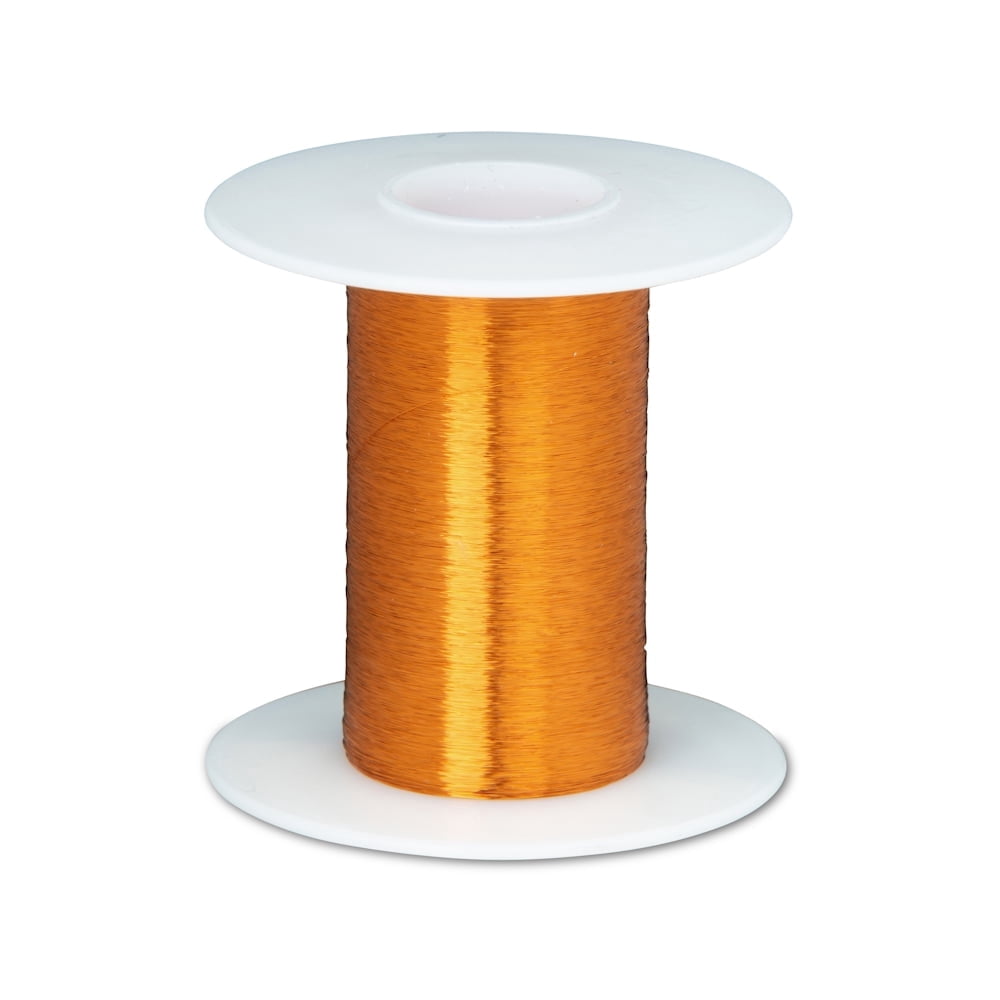 Remington Industries 42 AWG Heavy Formvar Magnet Wire, Guitar Pickup ...