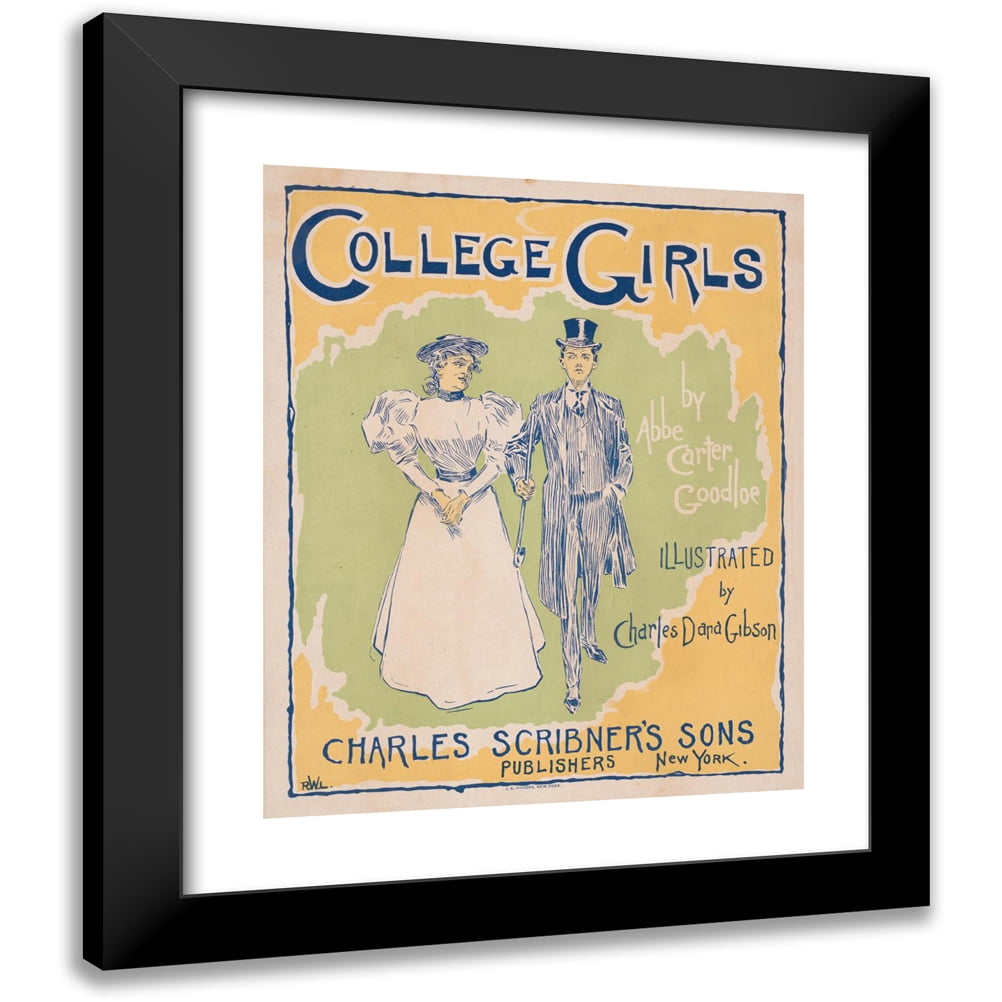 Remington W. Lane 12x14 Black Modern Framed Museum Art Print Titled ...