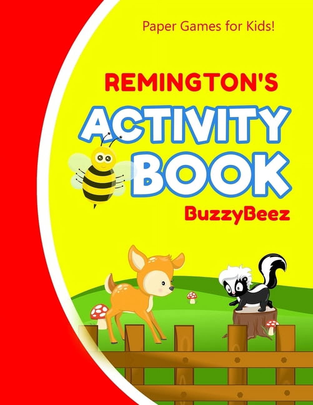 Remington's Activity Book : 100 + Pages of Fun Activities - Ready to ...