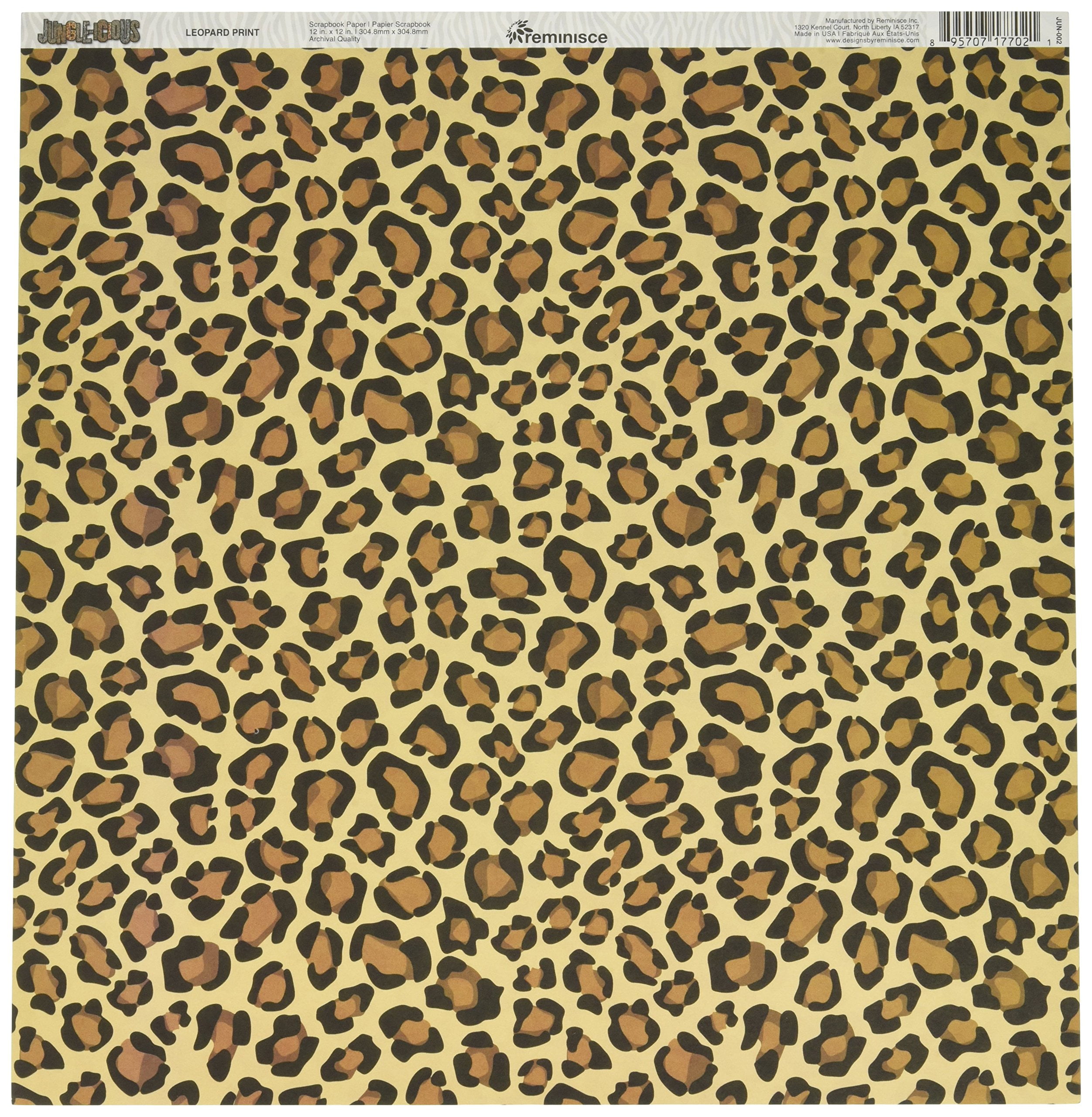 Reminisce Jungle-icious 12 by KEF16 12-Inch Double Sided Scrapbook ...