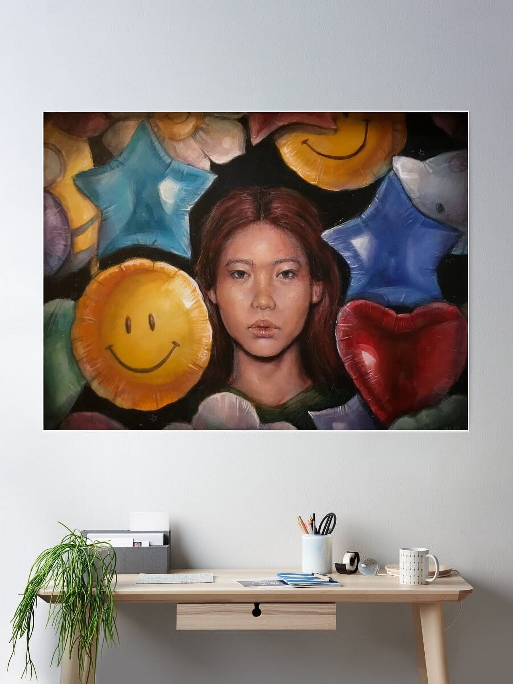 Reminisce Poster Wall Art, Modern Wall Decor For Living Room Bedroom ...