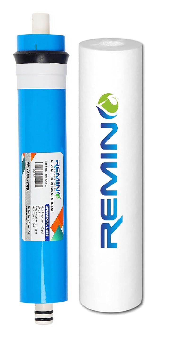 Remino 80 GPD Ro membrane with Pre filter for All type of RO water ...