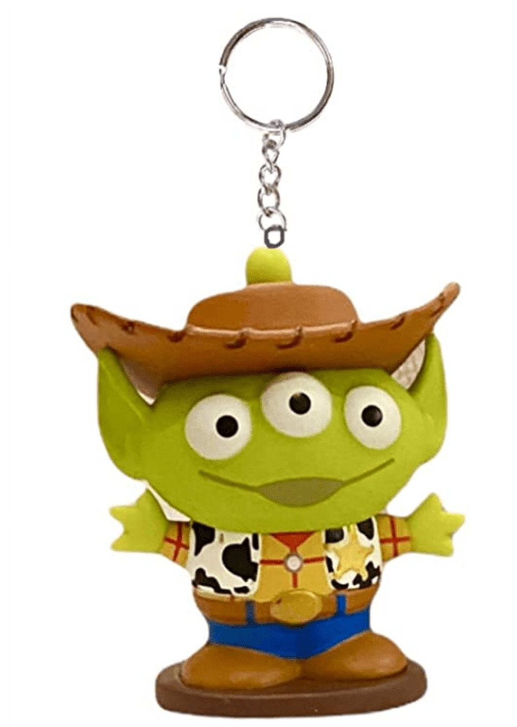 Remix Alien Sheriff Woody Key Ring Keychain Toy Story Figure Charm ...
