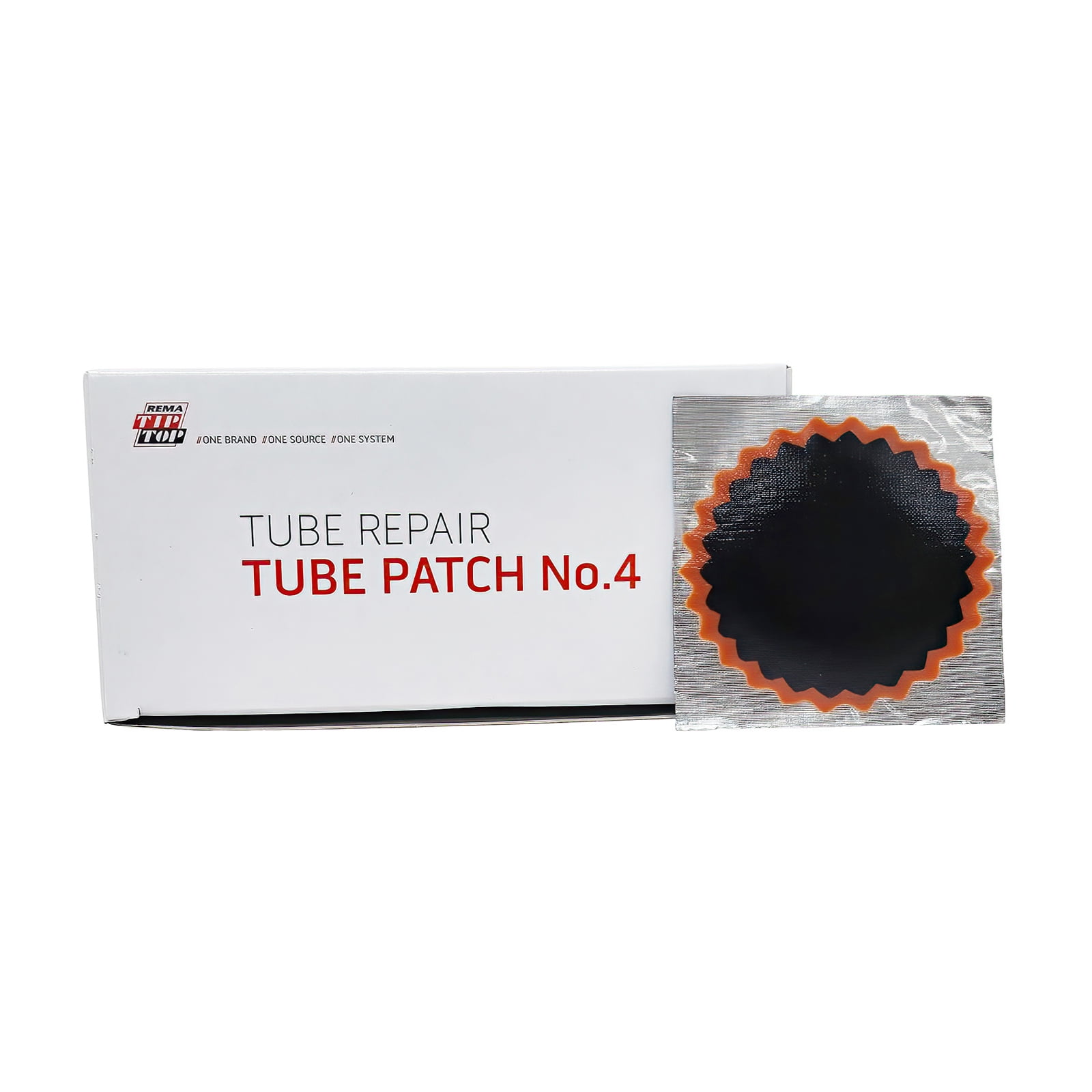 REMA No. 4 Inner Tube Patch, 3-in Round Vulcanizing Patches, Red ...