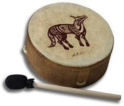 Remo 12 in. Buffalo Frame Hand Drum - Lone Coyote - Walmart.com