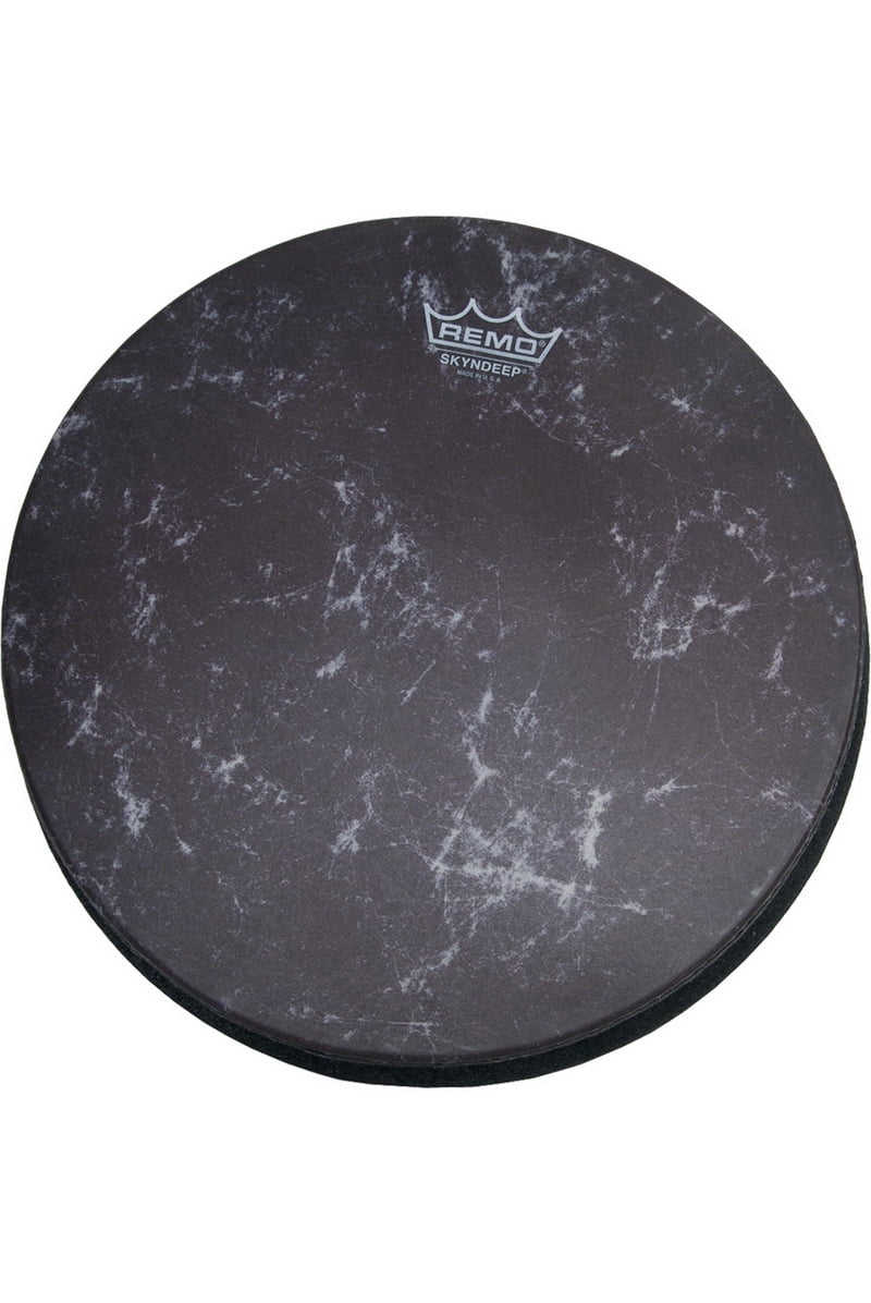 Remo Mondo SKYNDEEP- Djembe Head 12"x2.5" - Black - Walmart.com