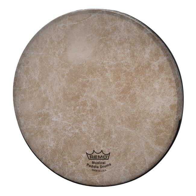 Remo Drum Heads 12 in. Dia. Accessories Paddle Drum, Head, Skyndeep Fiberskyn with Sound Control ...