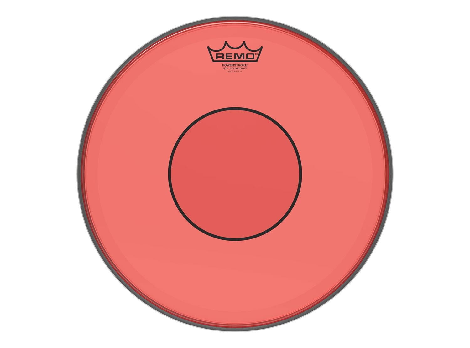 Remo Powerstroke 77 Colortone Red Drum Head 13 in. - Walmart.com