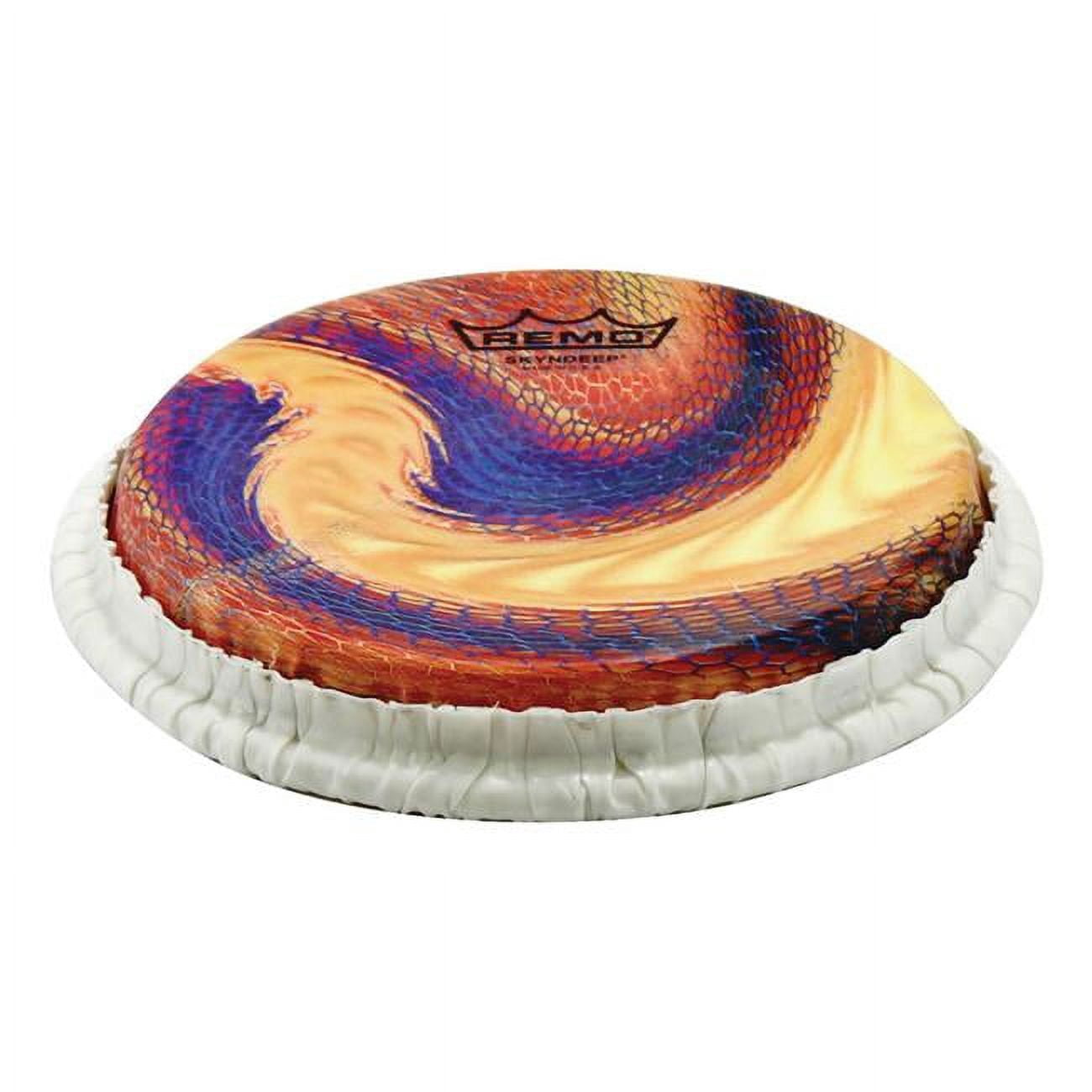 Remo Drum Heads 7.15 in. Bongo Drumhead with Tucked Skyndeep Serpentine ...