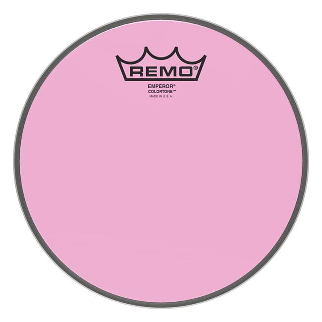 Remo Drum Heads 8 in. Tom Batter Emperor Colortone Pink Drumhead ...