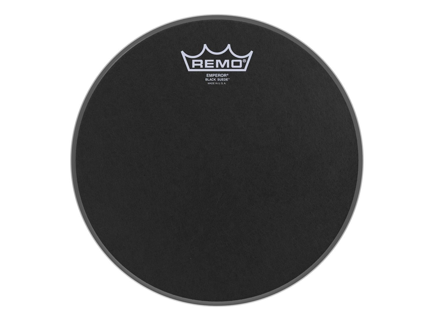 Remo Emperor Black Suede Drum Head 10 inches - Walmart.com