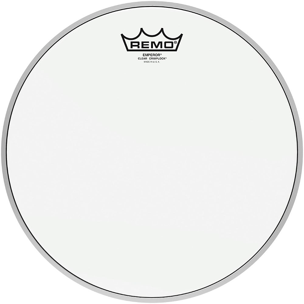 Remo Emperor Clear Crimplock Tenor Drum Head 12 in. - Walmart.com