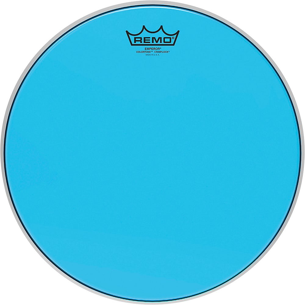Remo Emperor Colortone Crimplock Blue Tenor Drum Head 13 in. - Walmart.com