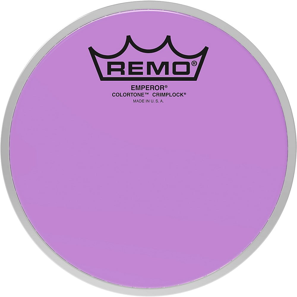 Remo Emperor Colortone Crimplock Purple Tenor Drum Head 13 in ...