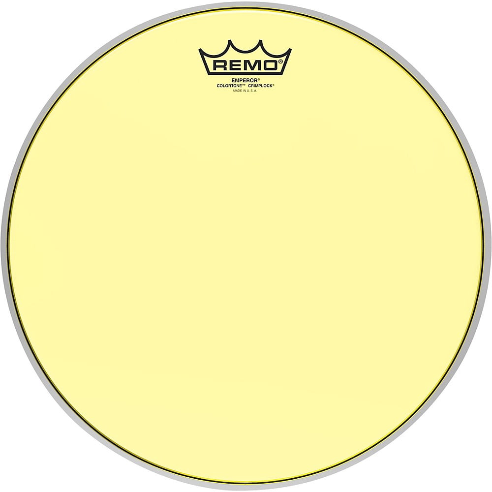 Remo Emperor Colortone Crimplock Yellow Tenor Drum Head 13 in ...