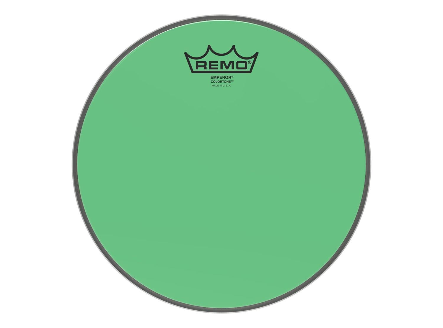 Remo Emperor Colortone Green Drum Head 10 in. - Walmart.com