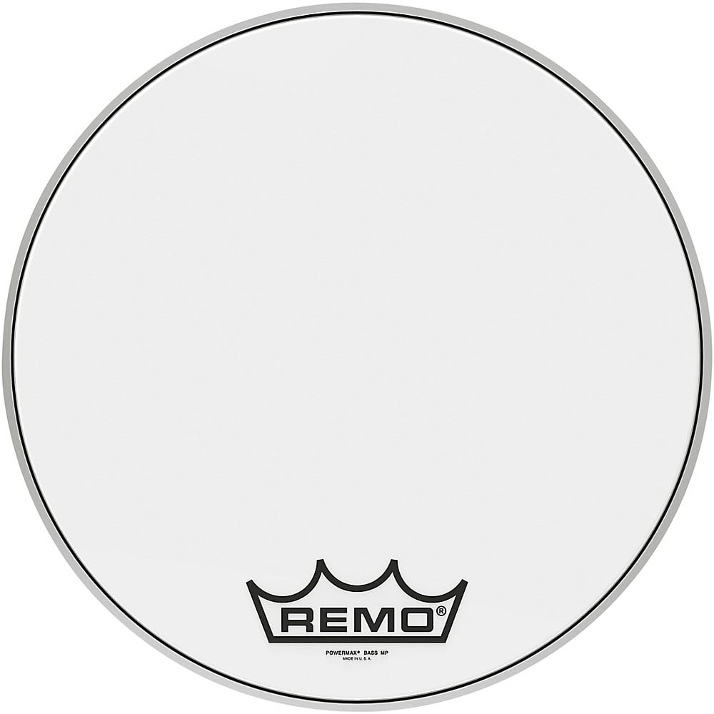 Remo Powermax Ultra White Crimplock Bass Drum Head 18 in. - Walmart.com
