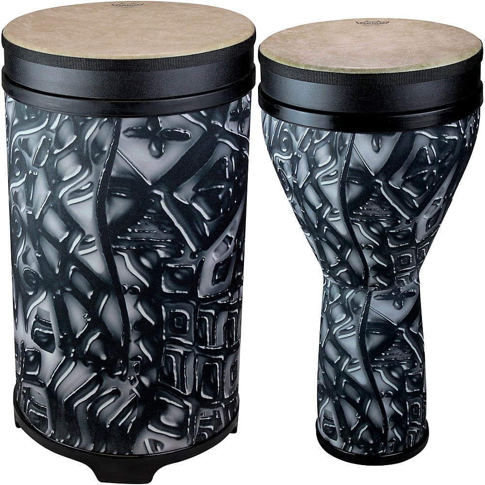 Remo Versa Djembe and Tubano Drum Nested Pack Urban Gray - Walmart.com