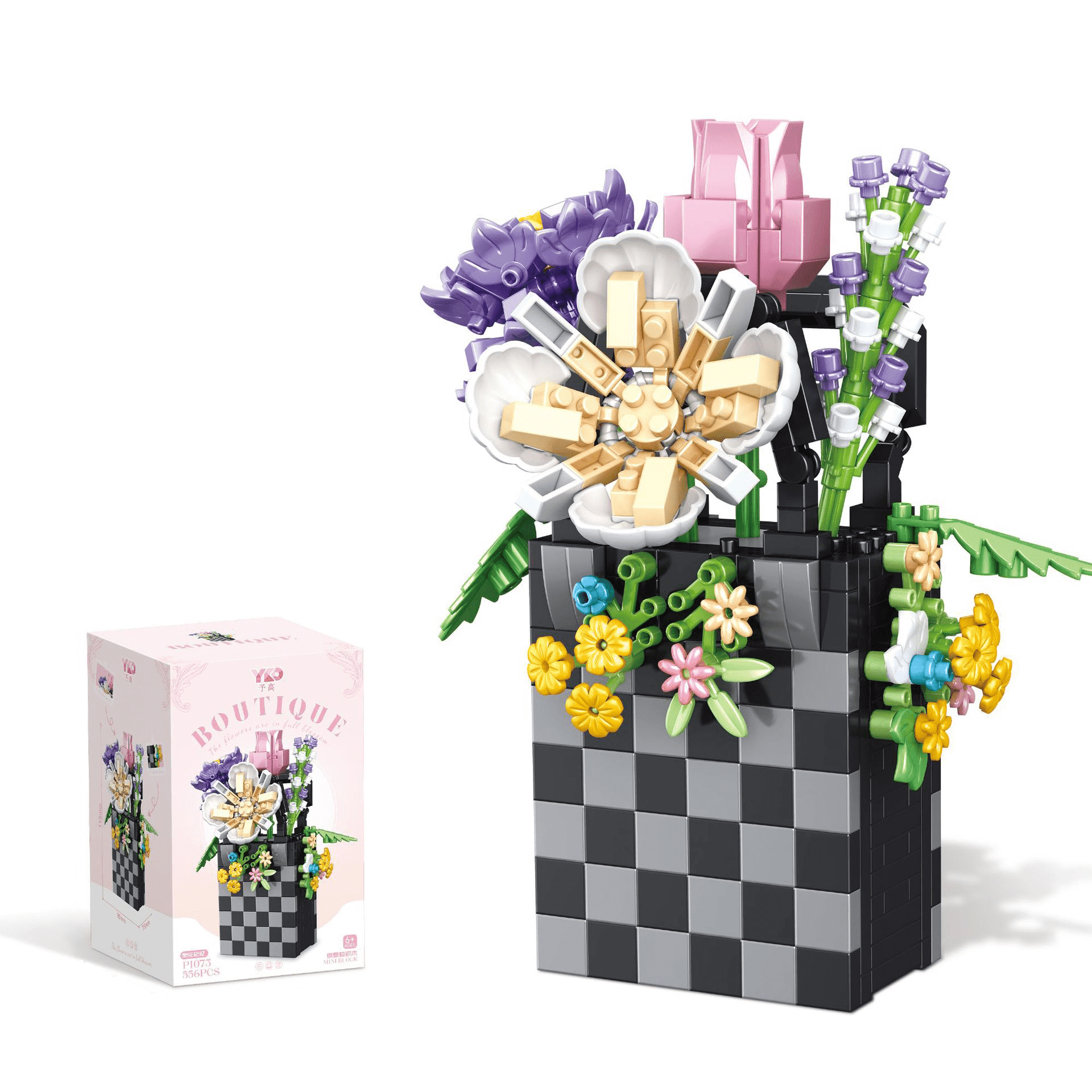 Remocguys Flowers Building Set Botanical Collection Blocks Kit for ...