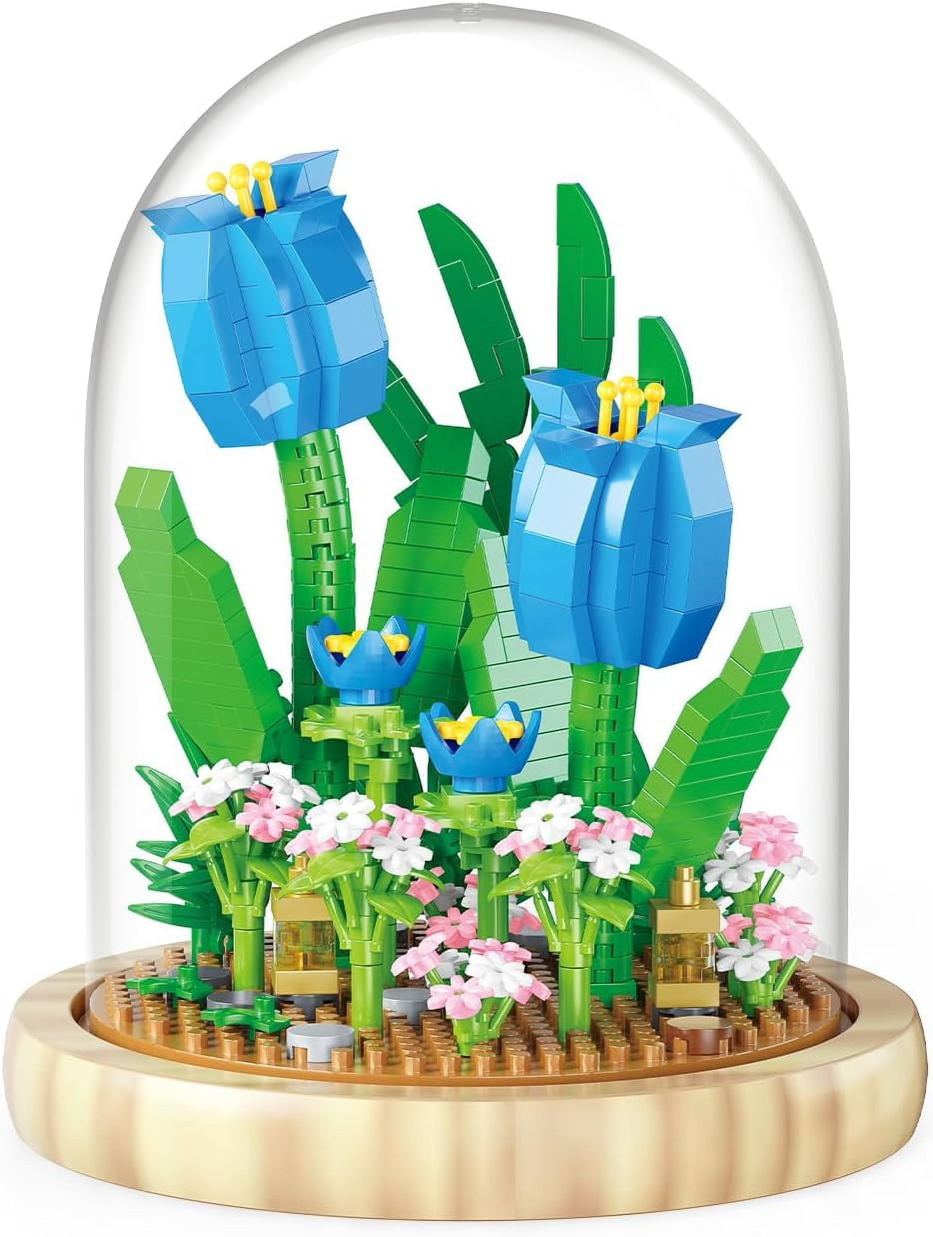 Remocguys Flowers Building Set Tulip with Cover for Adults Not ...