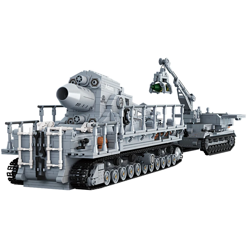 Remocguys Karl Mortar Tank Building Set Compatible with Lego Military ...