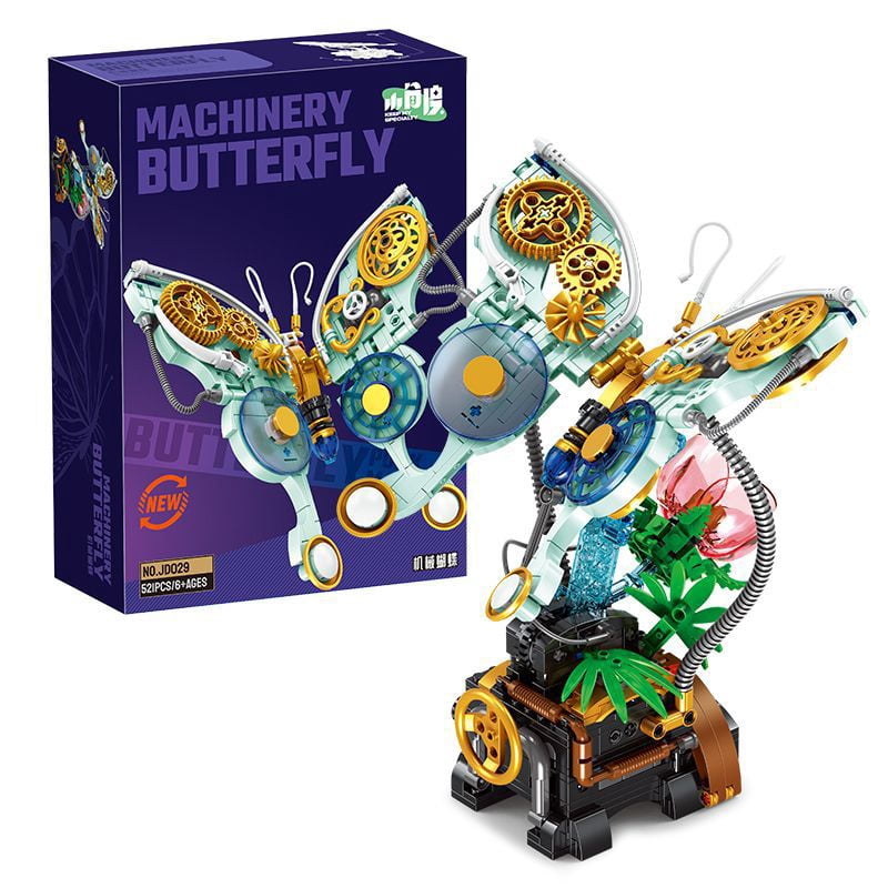Remocguys Mechanical Butterfly Building Blocks Set Compatible with Lego ...