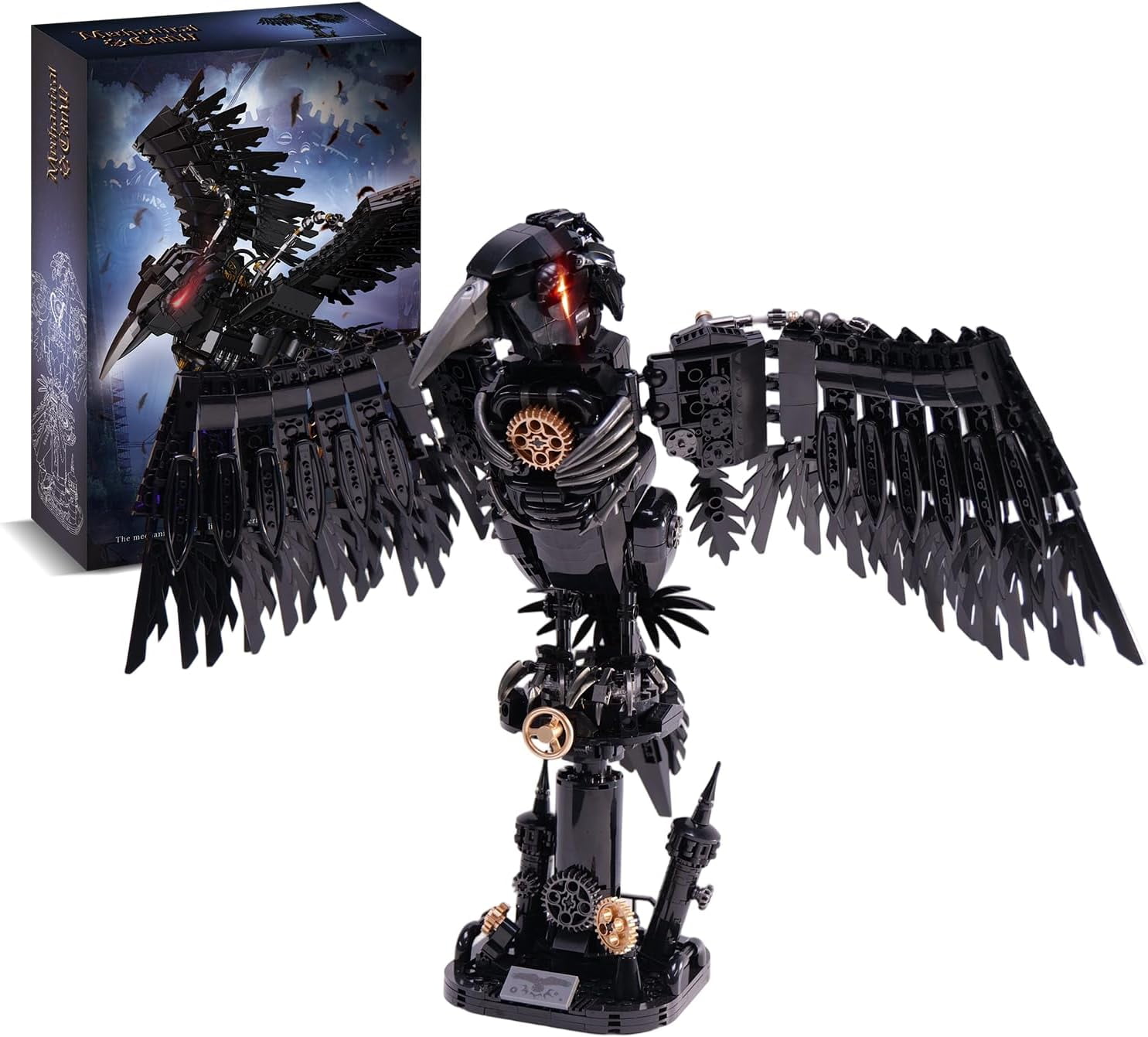 Remocguys Mechanical Crow Building Sets Compatible with Lego Animal ...
