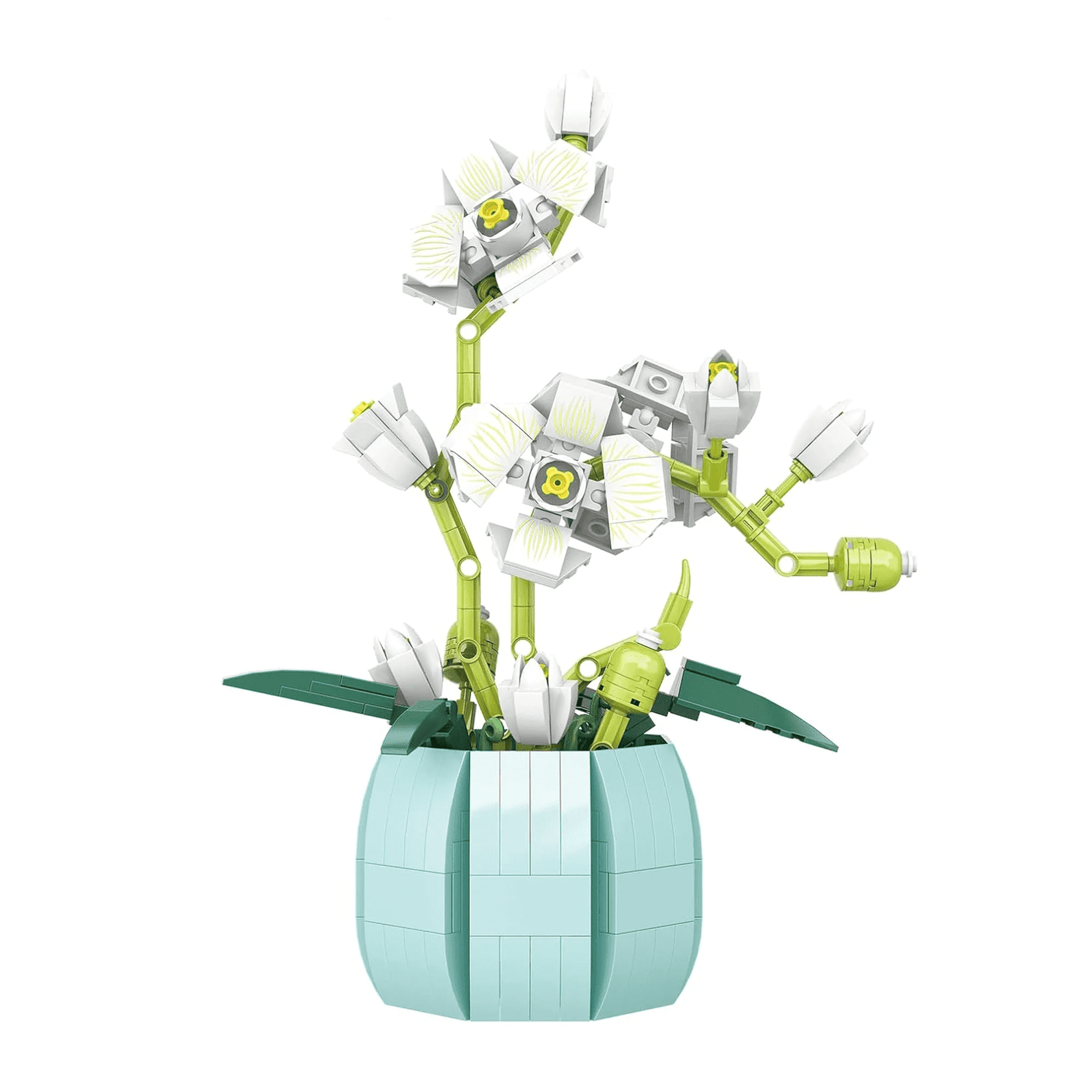 Remocguys Orchid Building Set with LED Compatible with Lego Flower ...