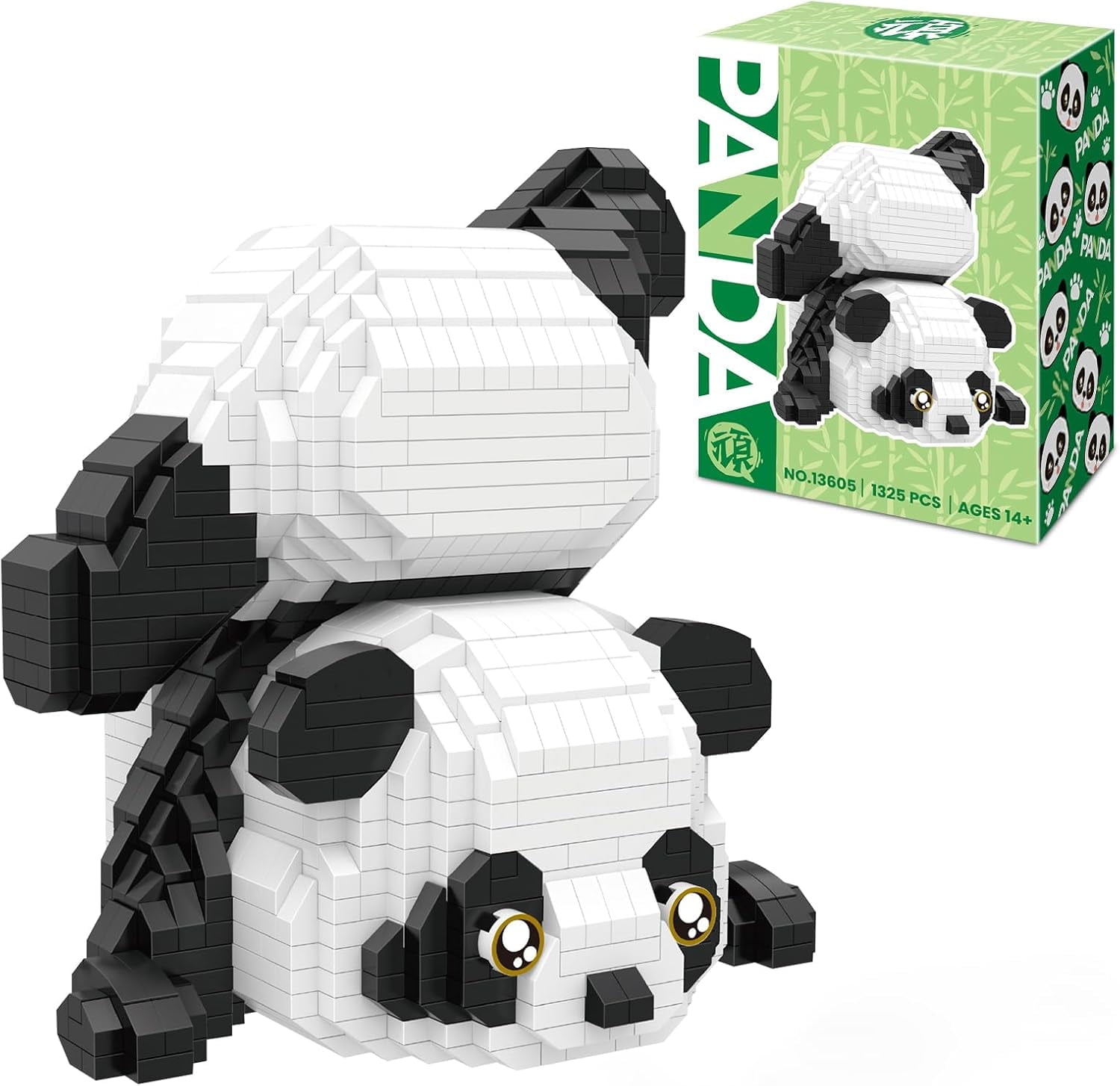 Remocguys Panda Building Block Set Not Compatible with Lego Animal for ...