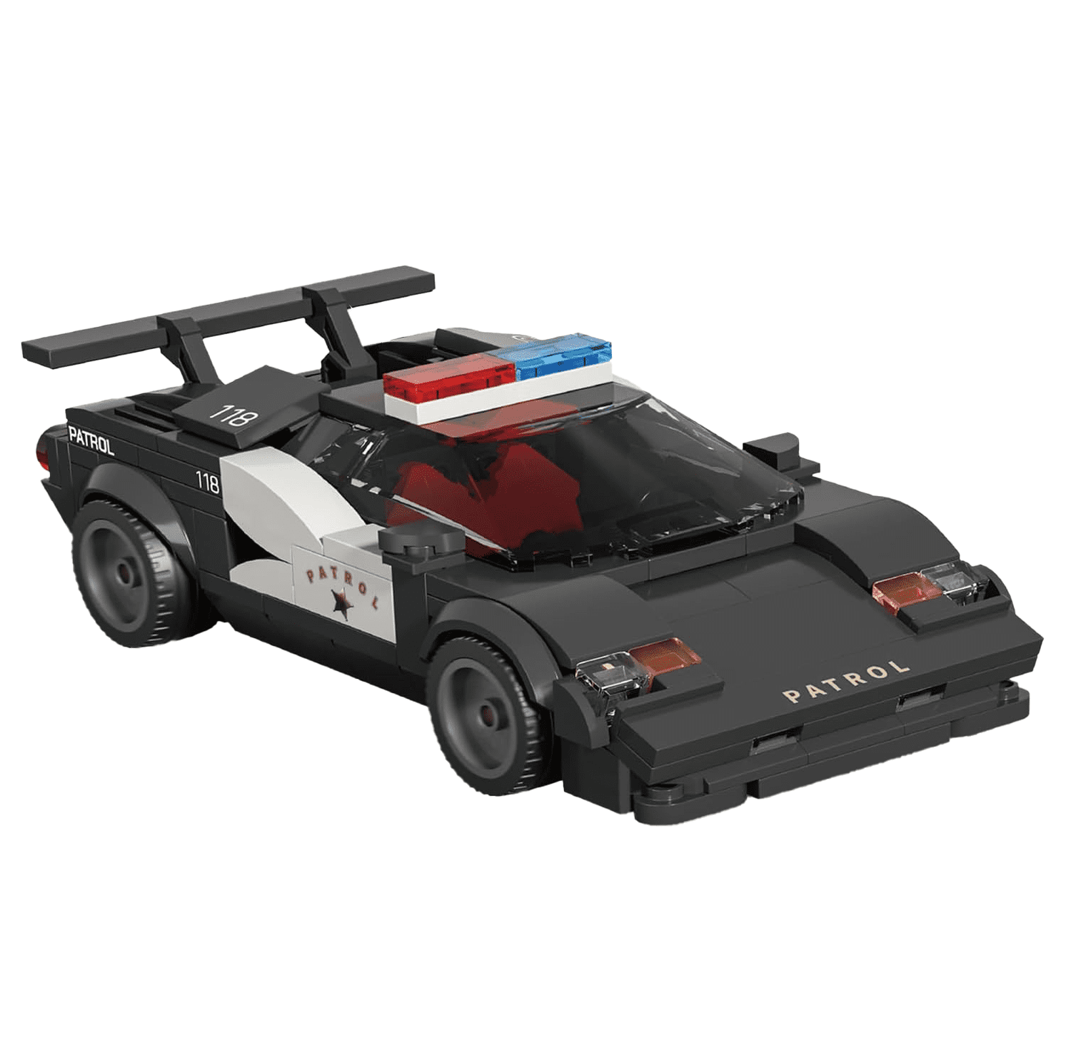 Remocguys Patrol Police Car Building Set for Adults Compatible with ...